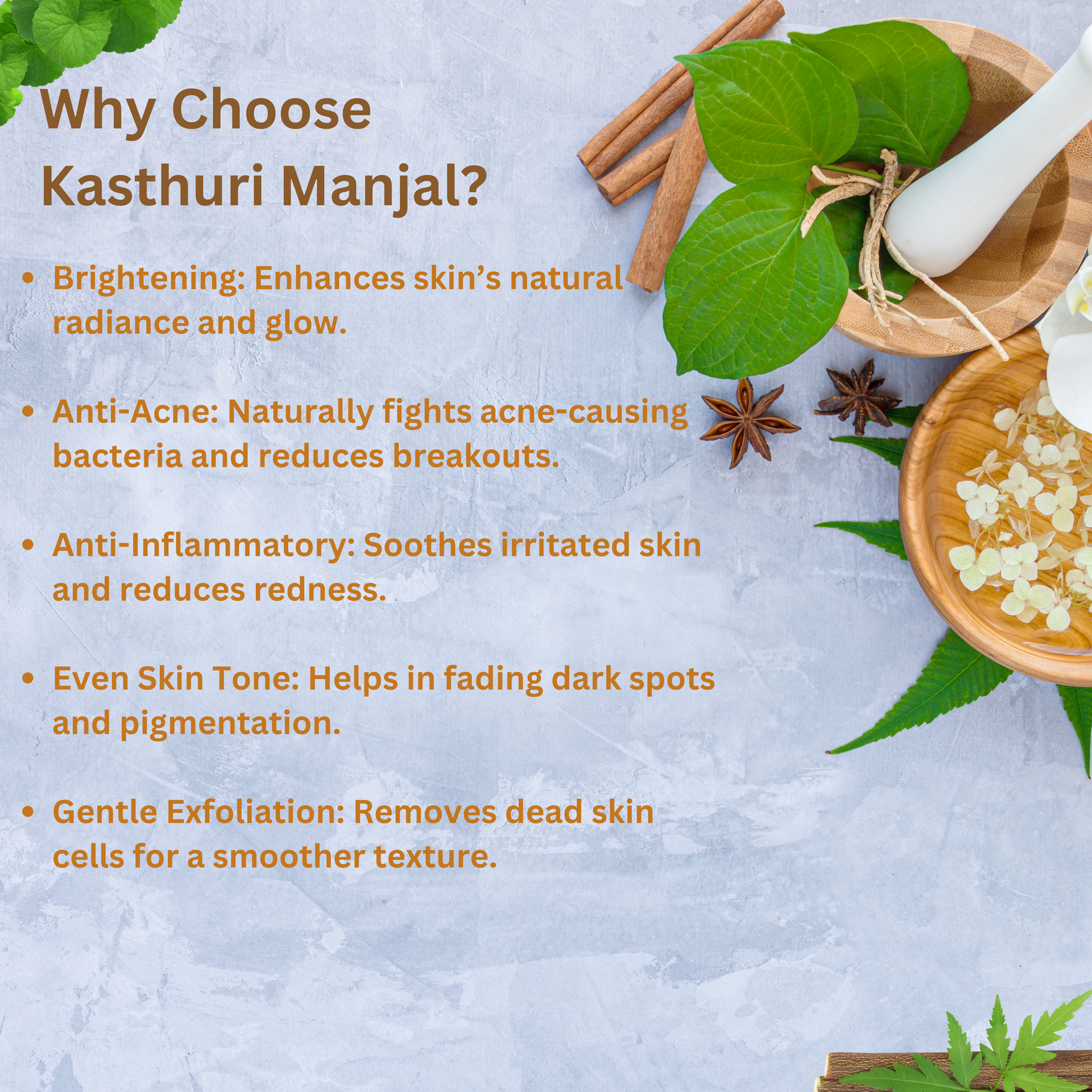 Kasthuri Manjal Facepack – Adaah - The Goodness of Earth